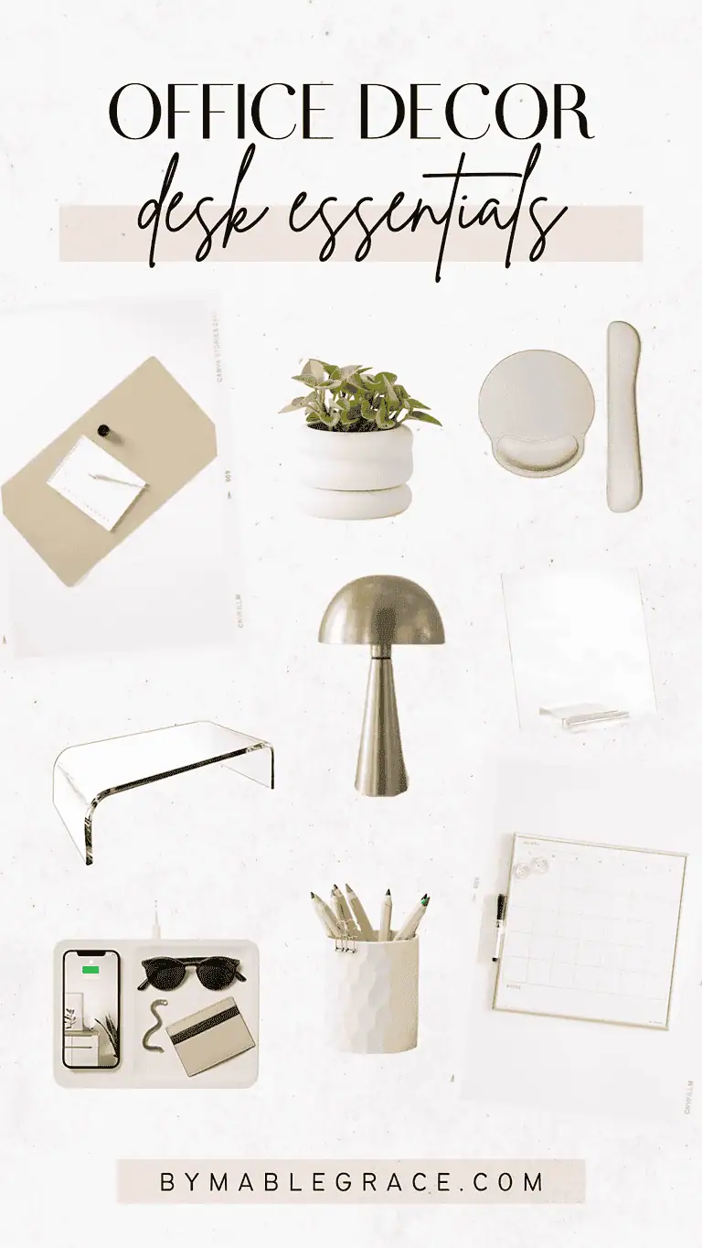 9 Office Decor Finds You Need - By Mable Grace