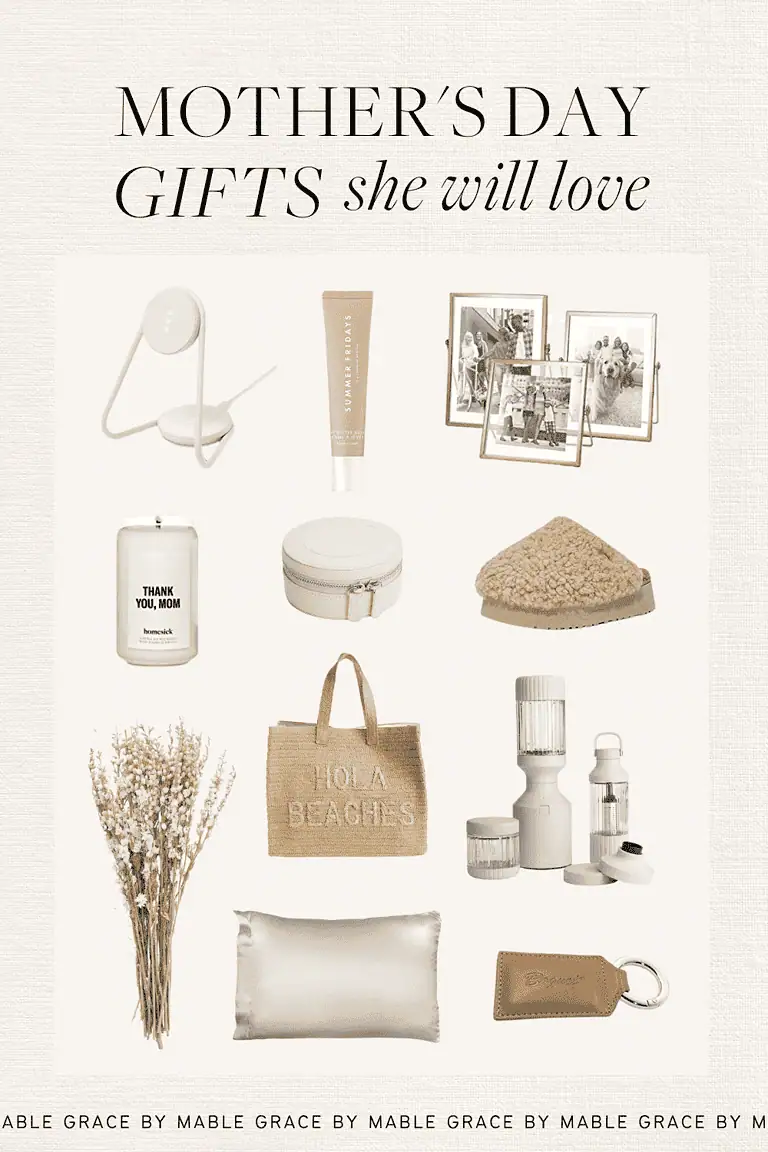 27 Mother's Day Gifts That She Will Fall in Love With - by mable grace
