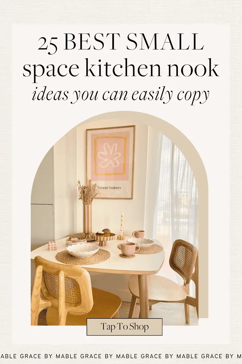 25 Jaw-Dropping Kitchen Nook Ideas That Will Transform Your Home - by ...