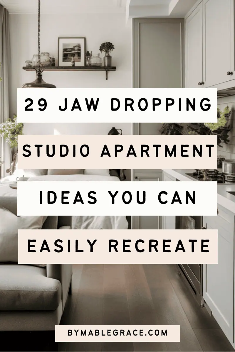 29 Insanely Smart Studio Apartment Ideas You Haven't Thought of - by ...