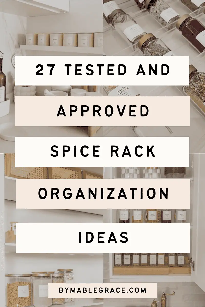27 Tested and Approved Spice Organization Ideas You're Missing Out On ...